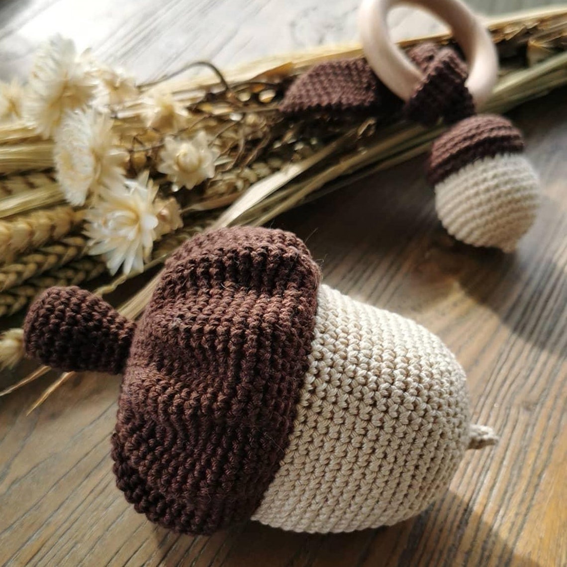 Acorn Crochet Crochet Pattern PDF in English US Terms | Etsy