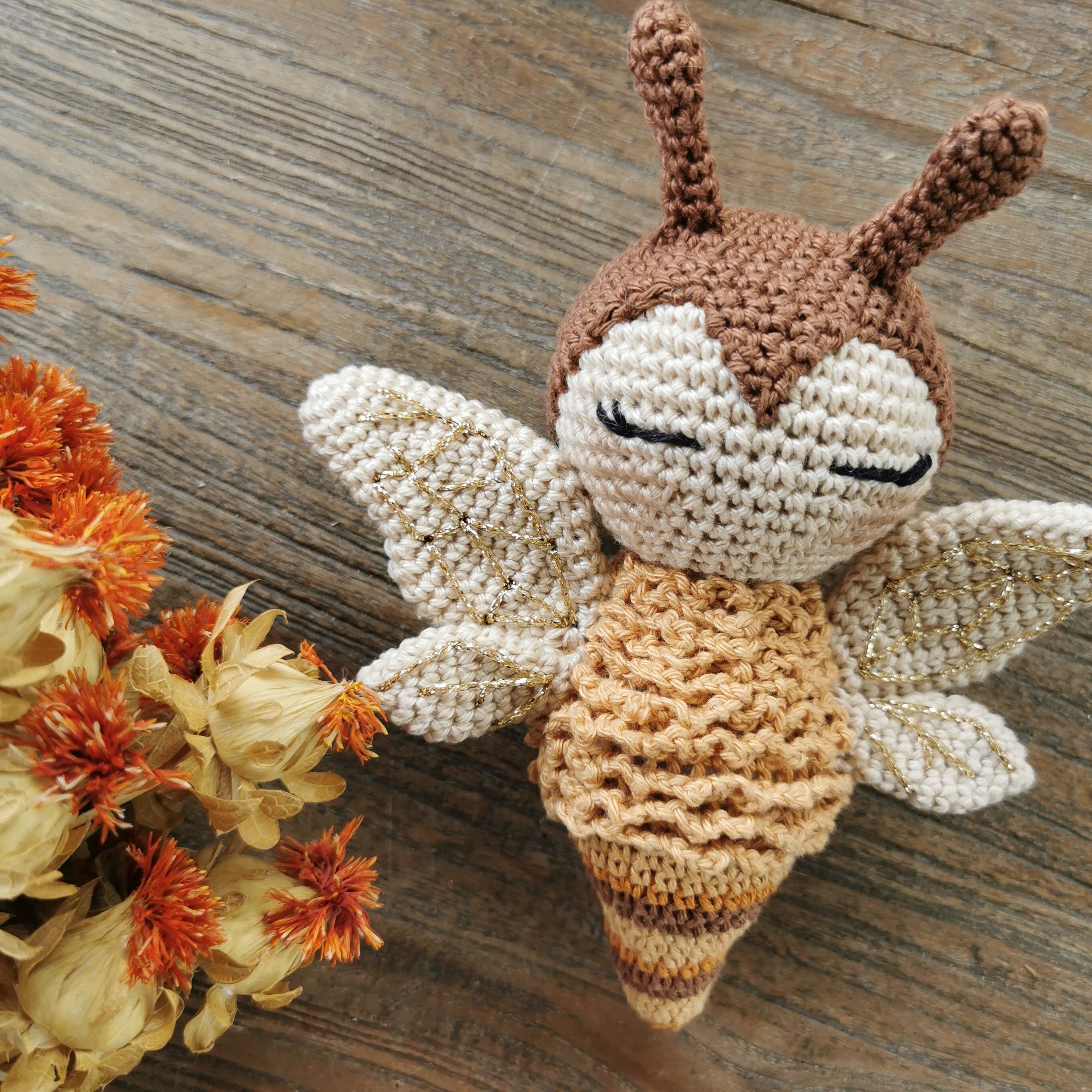 My Honey Bee Crochet Pattern PDF in English US Terms - Etsy