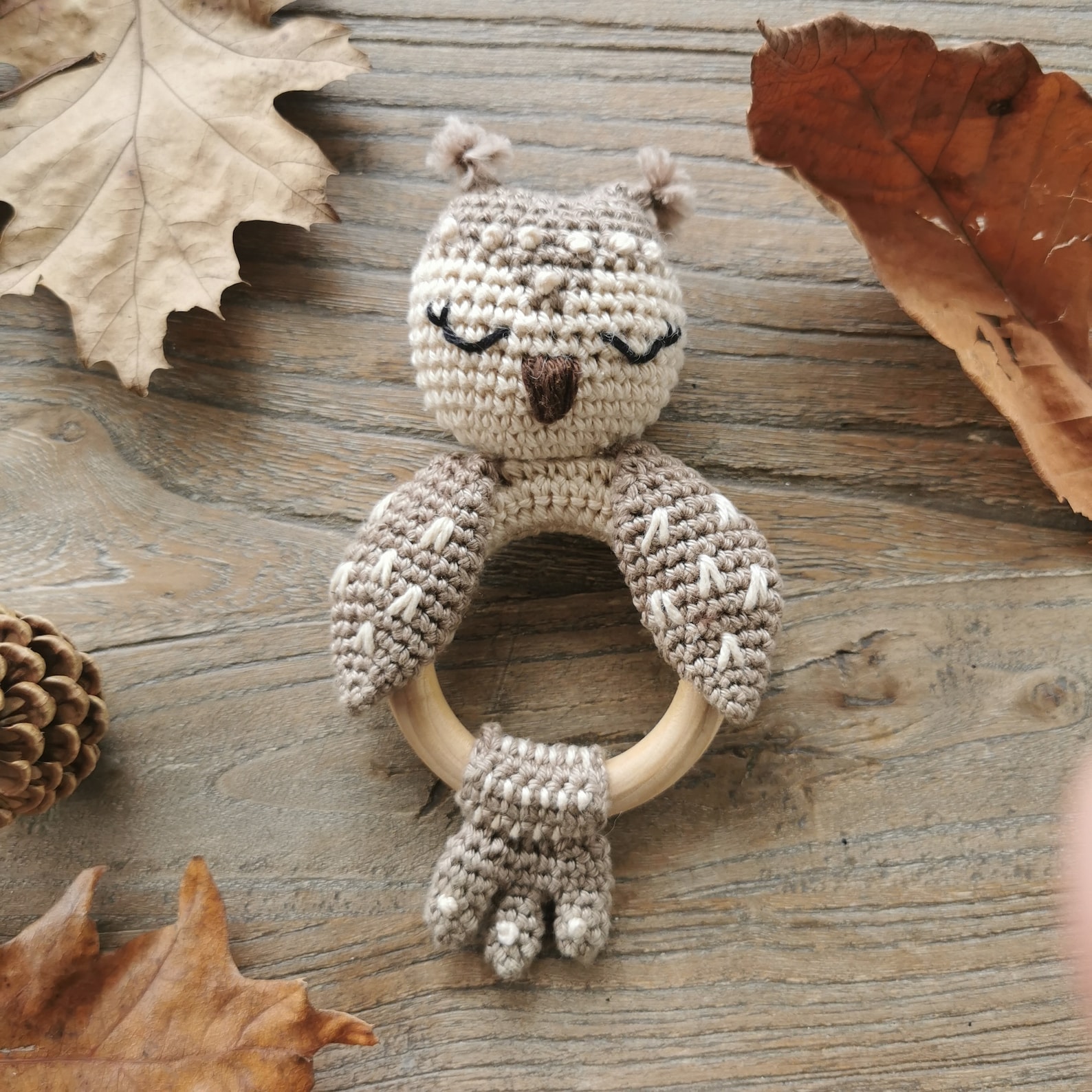 My Owl Rattle Crochet Amigurumi Pattern PDF in English US - Etsy