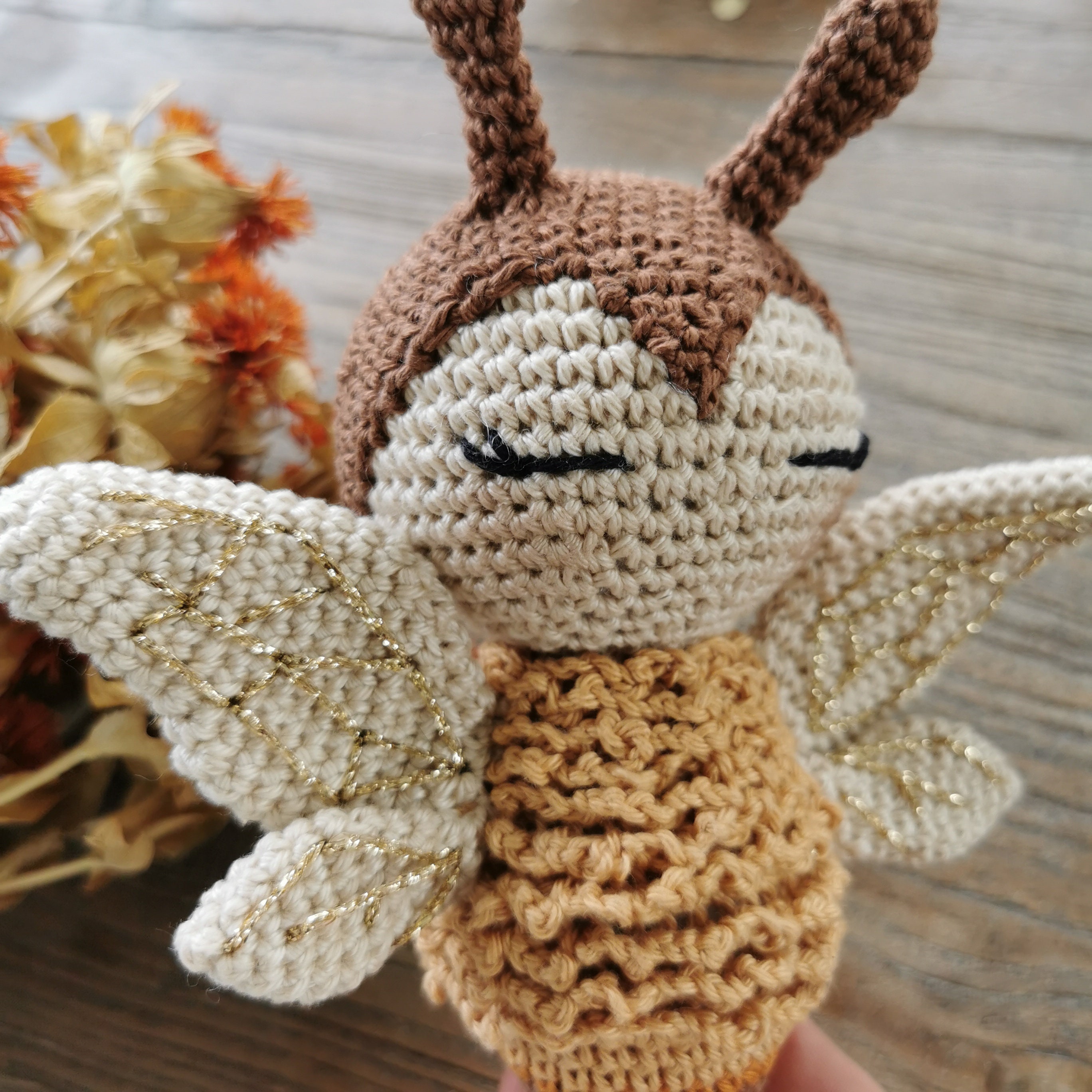 My Honey Bee Crochet Pattern PDF in English US Terms - Etsy