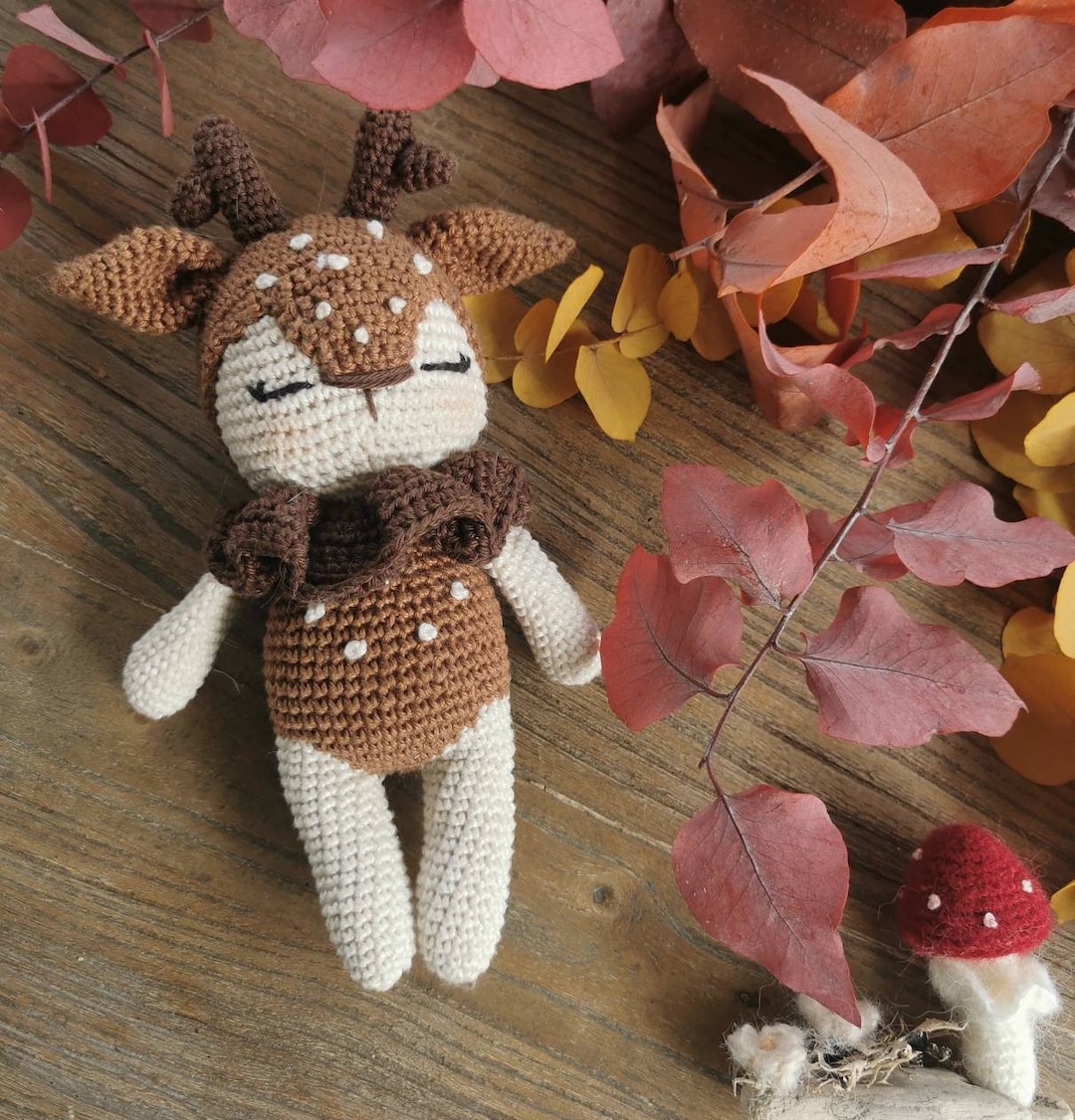 Woodland Friends : My Pretty Fawn - Crochet Pattern PDF in English (US ...