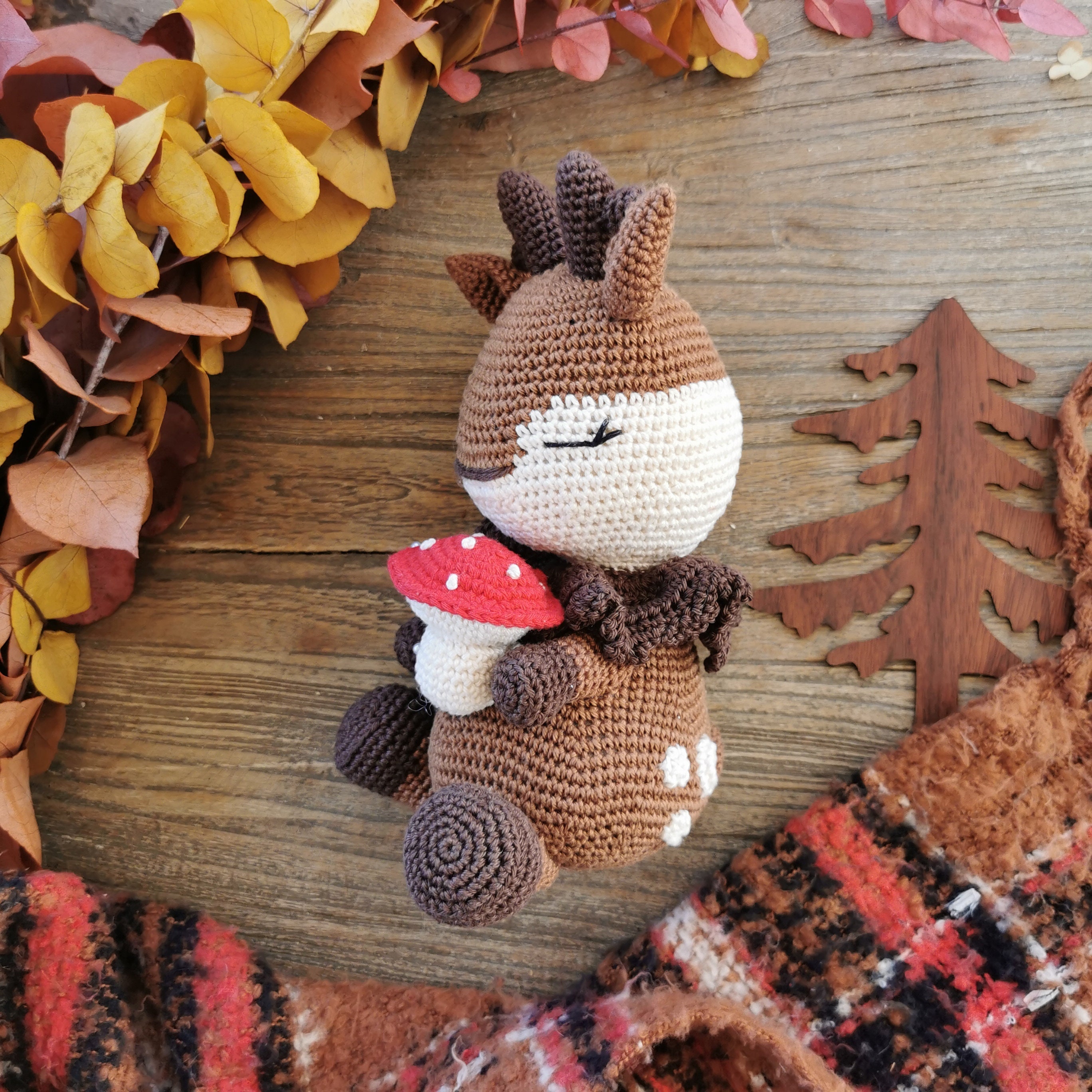 My Cuddly Fawn Crochet Pattern PDF in English US Terms - Etsy
