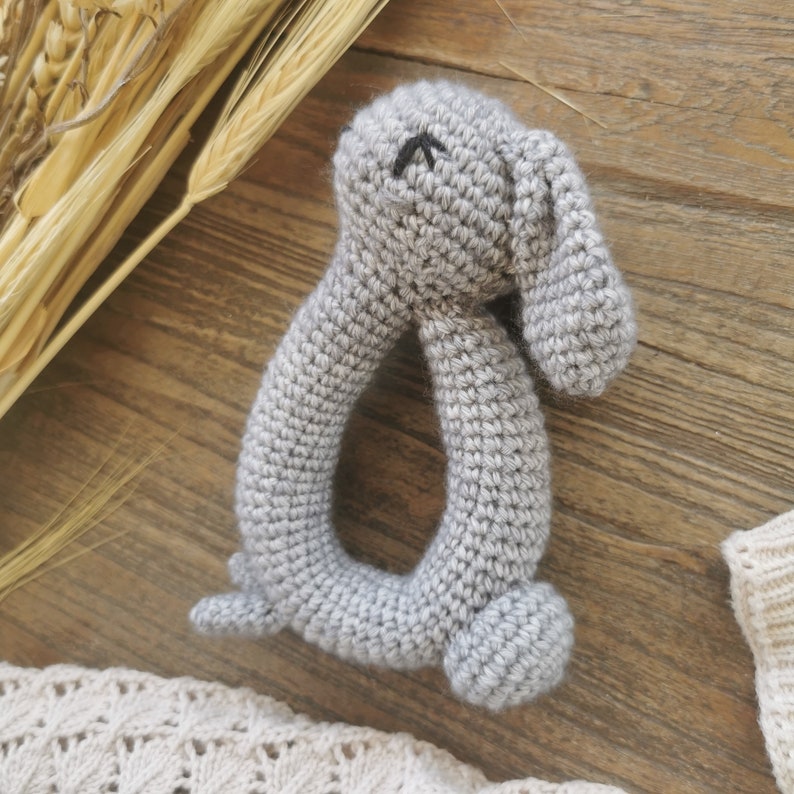 My Bunny Rattle Crochet Pattern PDF in English US Terms - Etsy