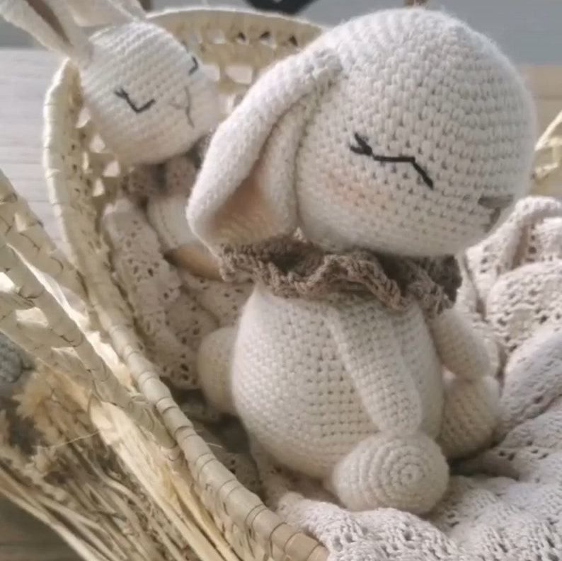 My Cuddly Bunny Crochet Pattern PDF in English US Terms - Etsy