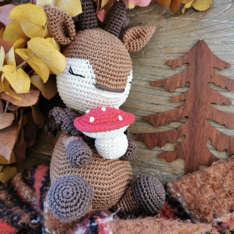 My Cuddly Fawn Crochet Pattern PDF in English US Terms - Etsy