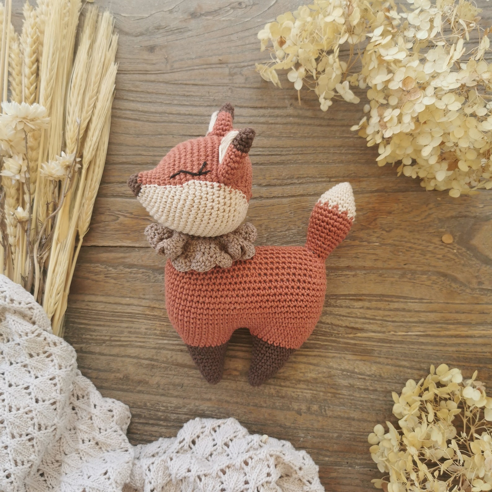 The Proud Fox Crochet Pattern PDF in English US Terms - Etsy