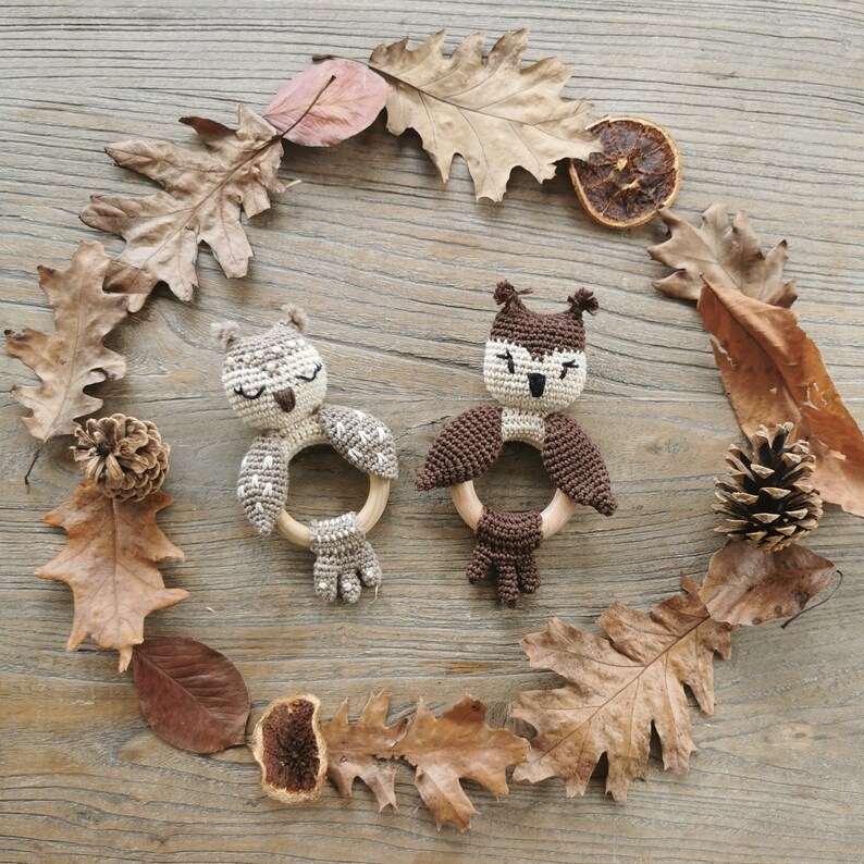 My Owl Rattle - Crochet Amigurumi Pattern PDF in English (US Terms ...