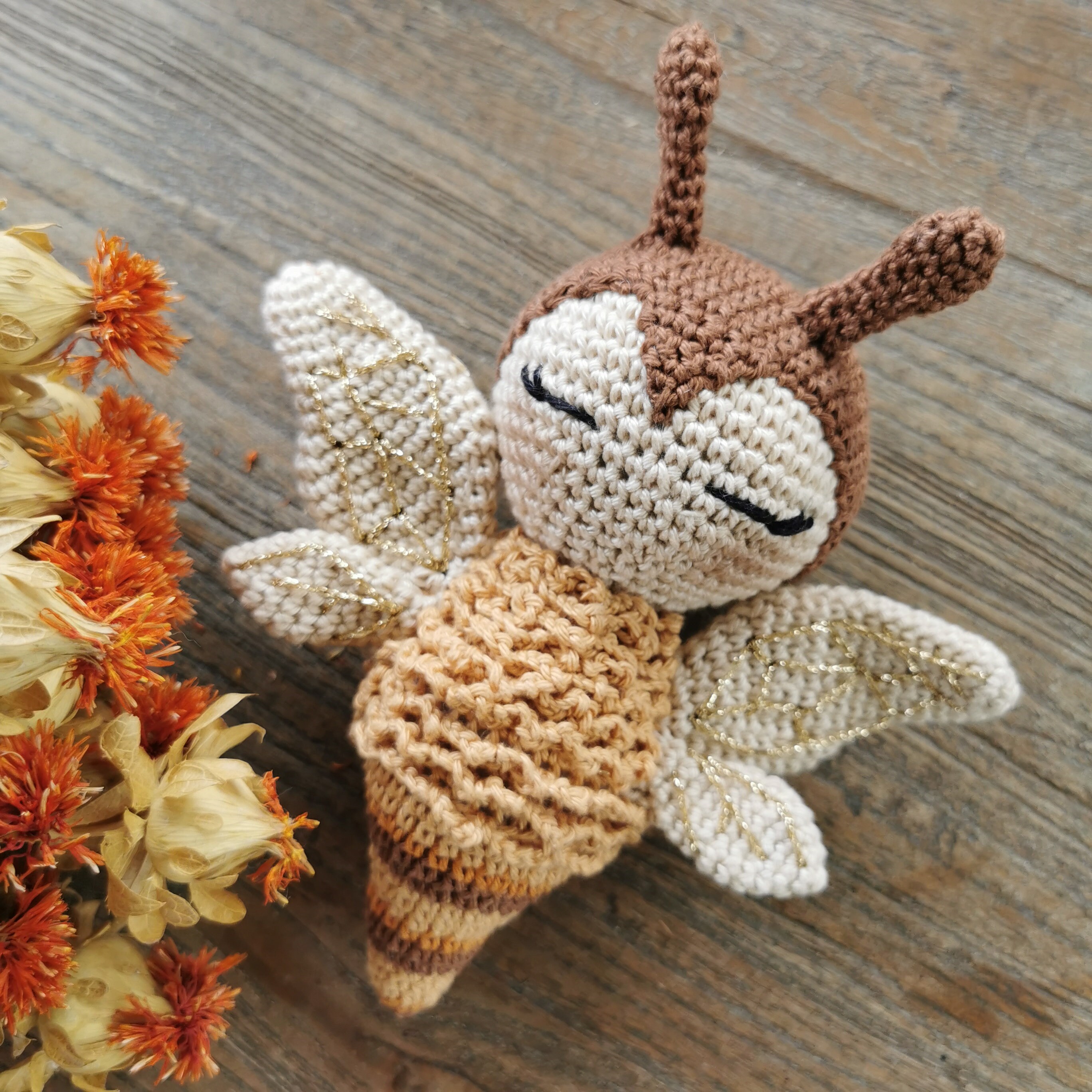 My Honey Bee Crochet Pattern PDF in English US Terms - Etsy