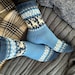 Winter Deer Socks - Pdf Knitting Pattern Colorwork, Winter Fair Isle ...