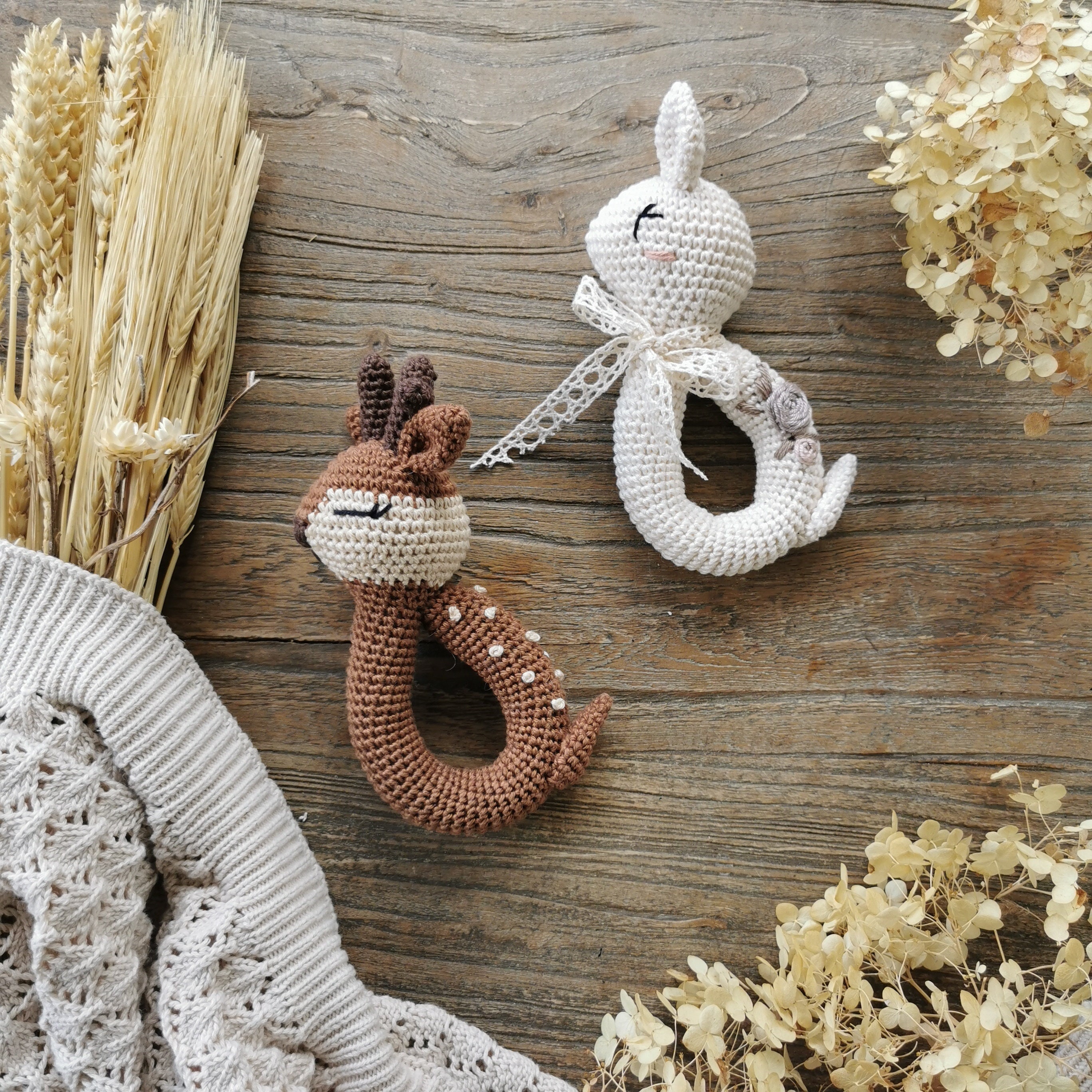 My Fawn Rattle Crochet Pattern PDF in English US Terms | Etsy