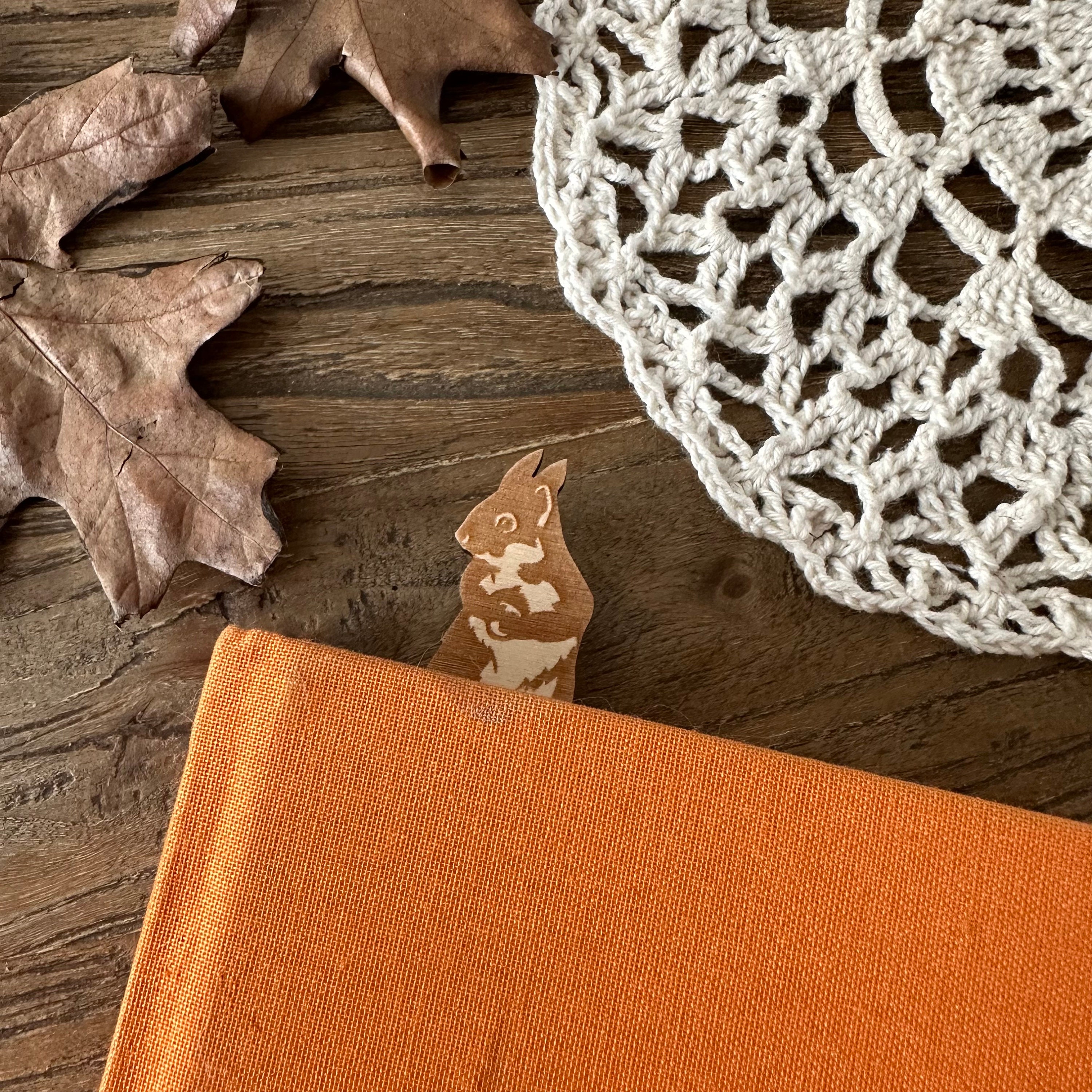 Squirrel and Leaveswood Bookmark - Laser Cut and Engraved Bookmark ...