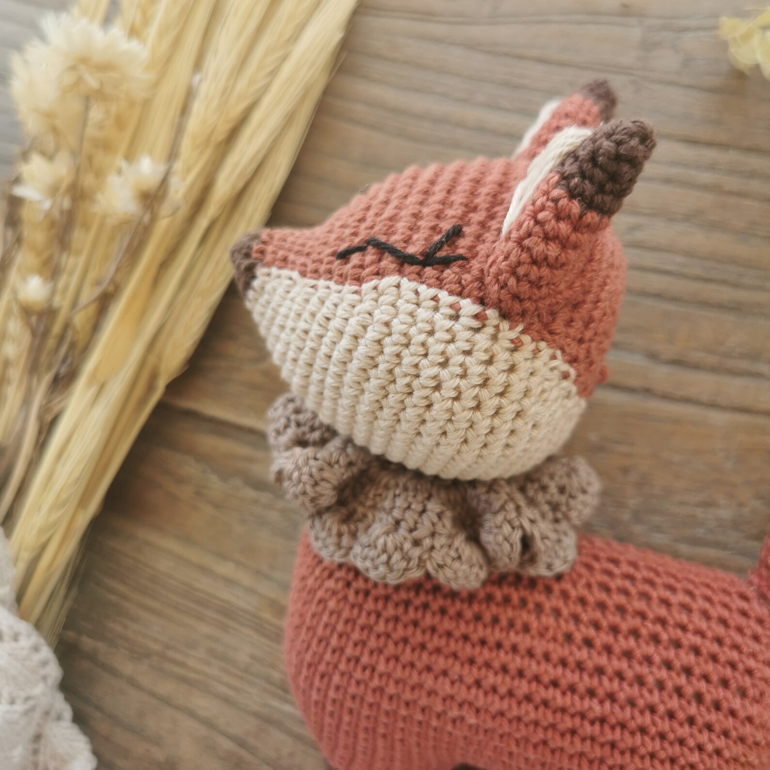 The Proud Fox Crochet Pattern PDF in English US Terms - Etsy