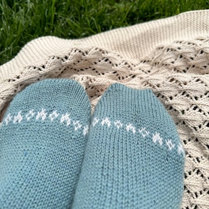 White Goose Socks - Pdf Knitting Pattern Colorwork, Spring Summer Bird ...