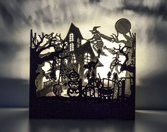 Spooky Shadow Box - Etsy