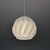 Modern Wavy Opaque Glass-like Pendant Lampshade Sleek Soft-glow Elegant ...