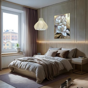 Modern Wavy Opaque Glass-like Pendant Lampshade - Sleek Soft-glow ...