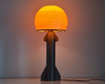 Spacex Rocket Lamp - Etsy
