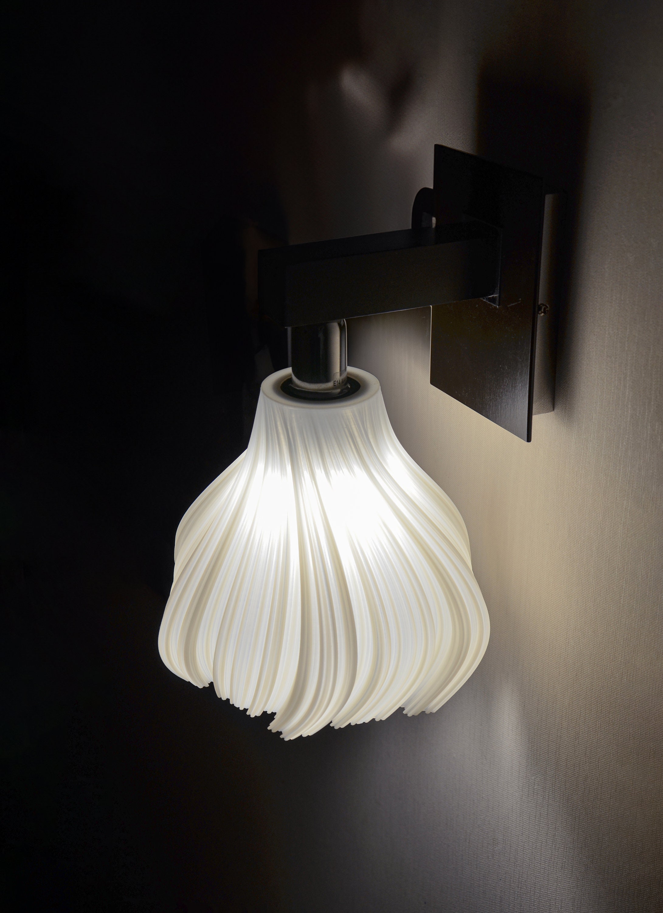 Elegant Wall Sconce Lampshade Modern Floor Lamp Shade 3d Printed Wall ...
