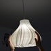 Modern Wavy Opaque Glass-like Pendant Lampshade Sleek Soft-glow Elegant ...