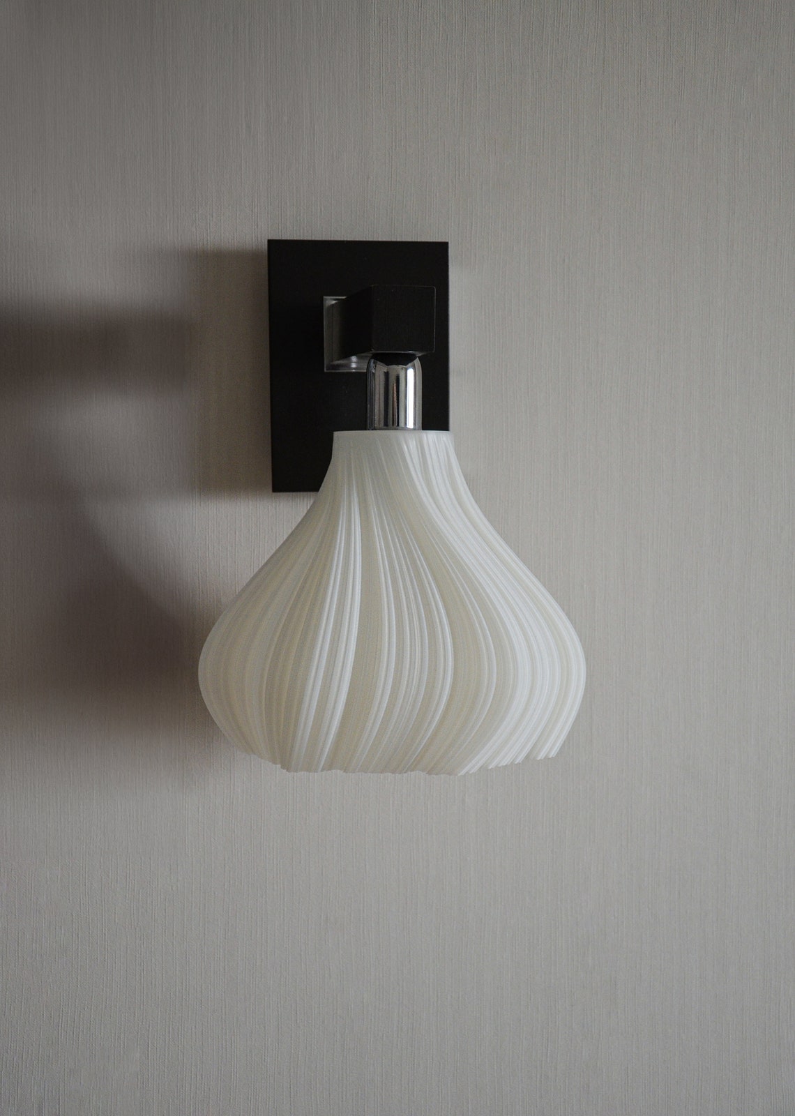 Elegant Wall Sconce Lampshade Modern Floor Lamp Shade 3d Printed Wall ...