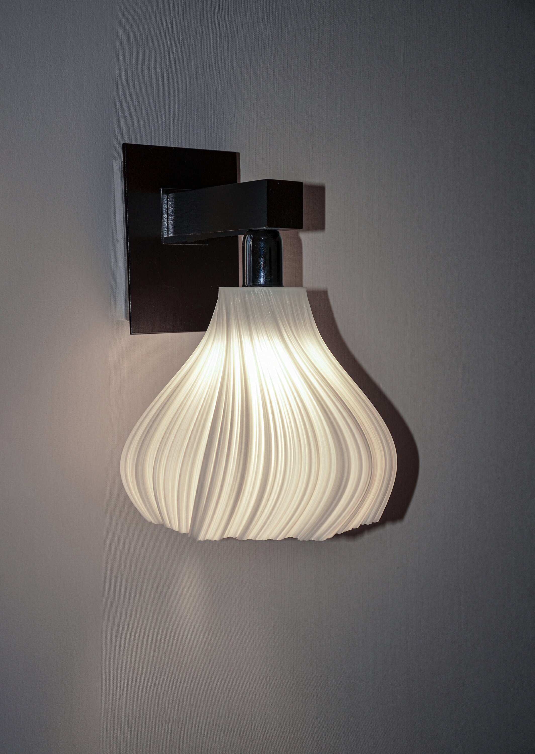 Elegant Wall Sconce Lampshade Modern Floor Lamp Shade 3d Printed Wall ...