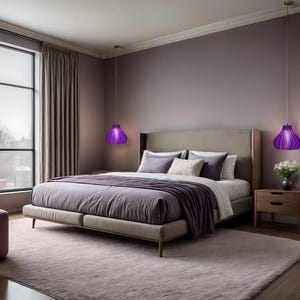 Modern Wavy Opaque Glass-like Pendant Lampshade Sleek Soft-glow Elegant ...