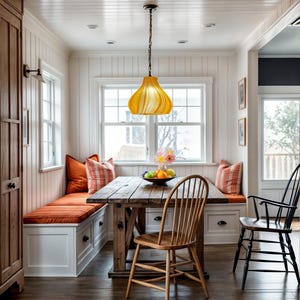 Modern Wavy Opaque Glass-like Pendant Lampshade - Sleek Soft-glow ...