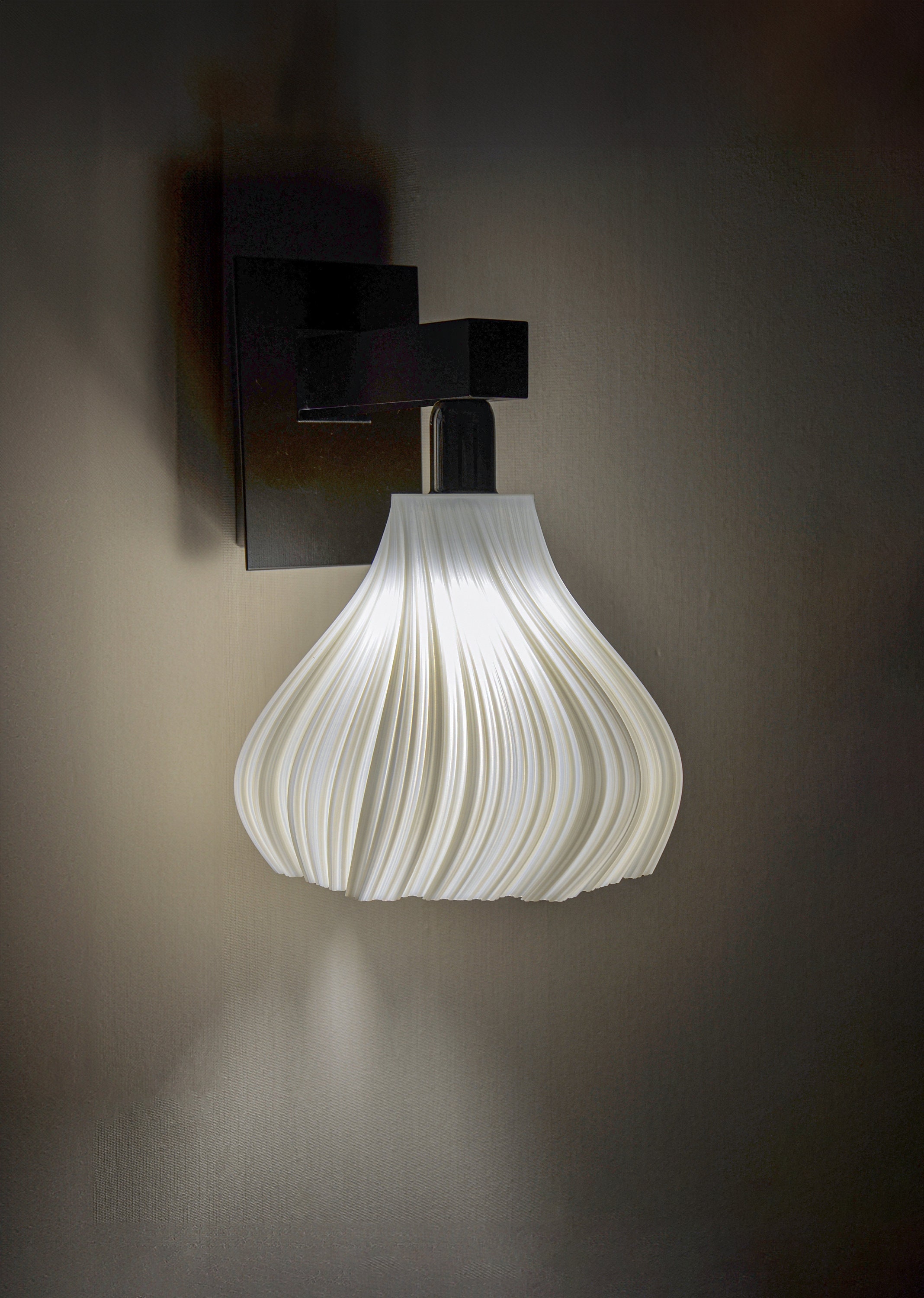Elegant Wall Sconce Lampshade Modern Floor Lamp Shade 3d Printed Wall ...
