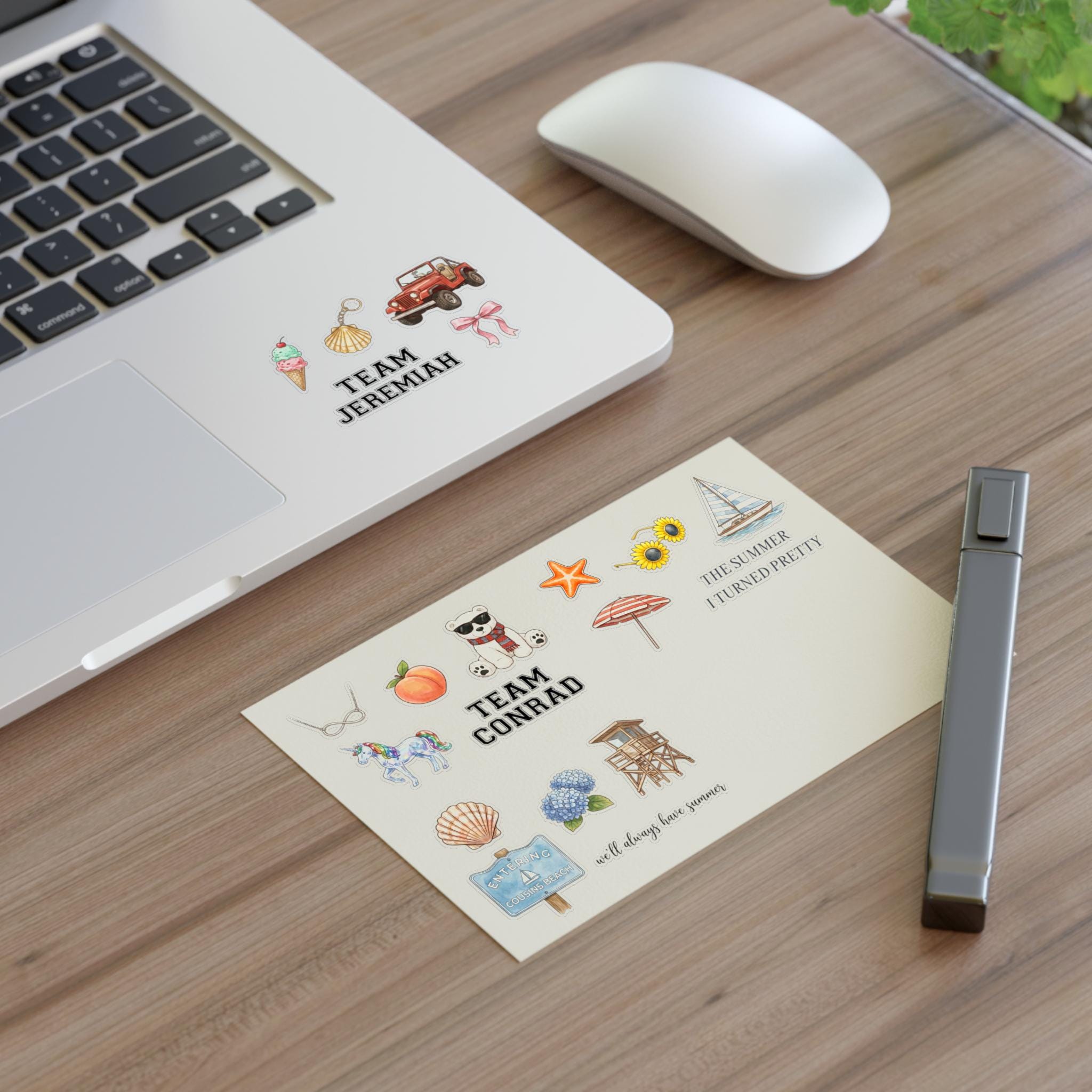 The Summer I Turned Pretty Sticker Sheet | Team Conrad & Team Jeremiah ...