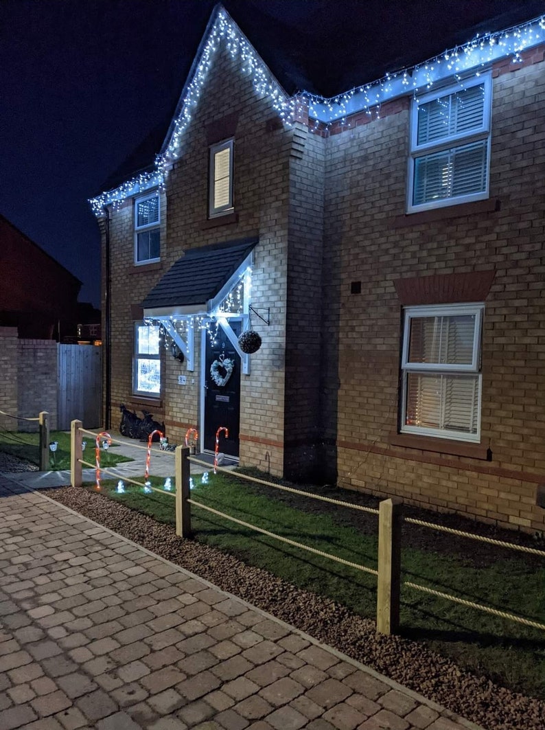 Wood/timber Post and Rope NO DIG Kit Richthepostman 28mm | Etsy UK