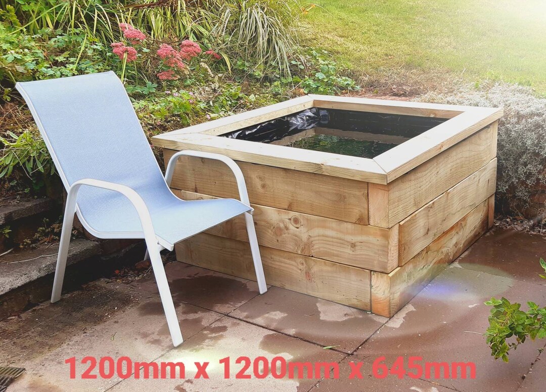 Speedy Sleeper Pond/planter Kit Including Liner-1.2m X 1.2m X 645mm ...