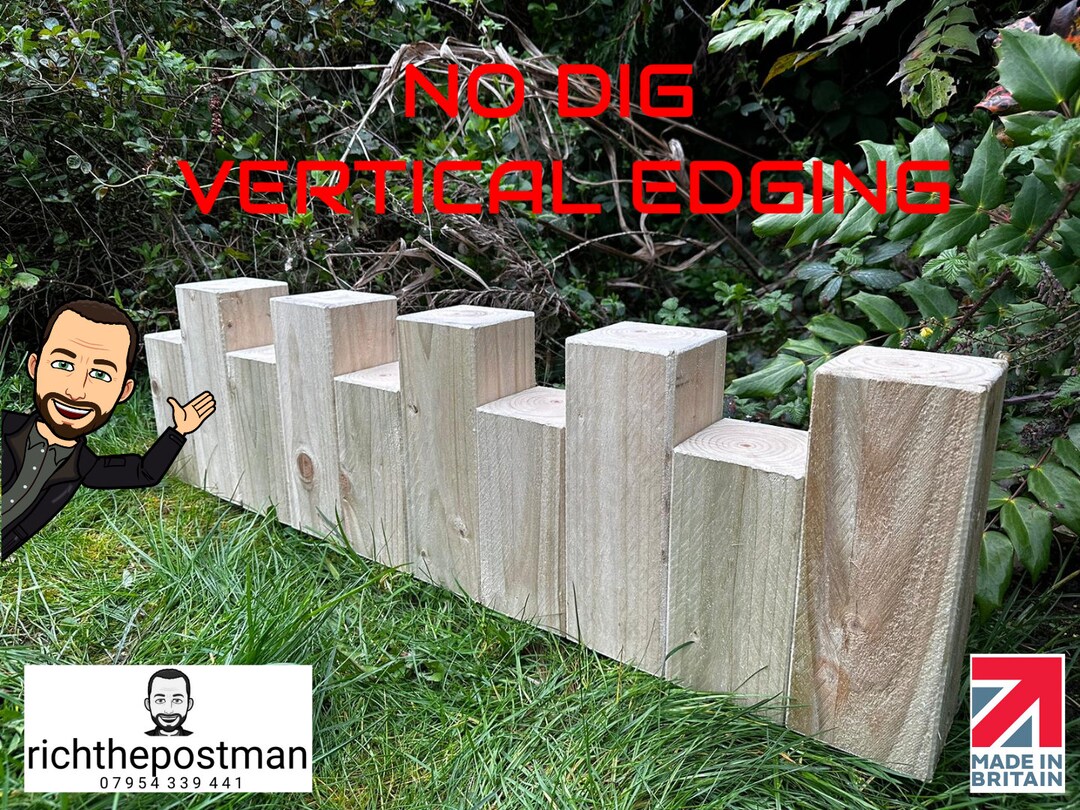 Garden Edging, NO DIG - Etsy UK