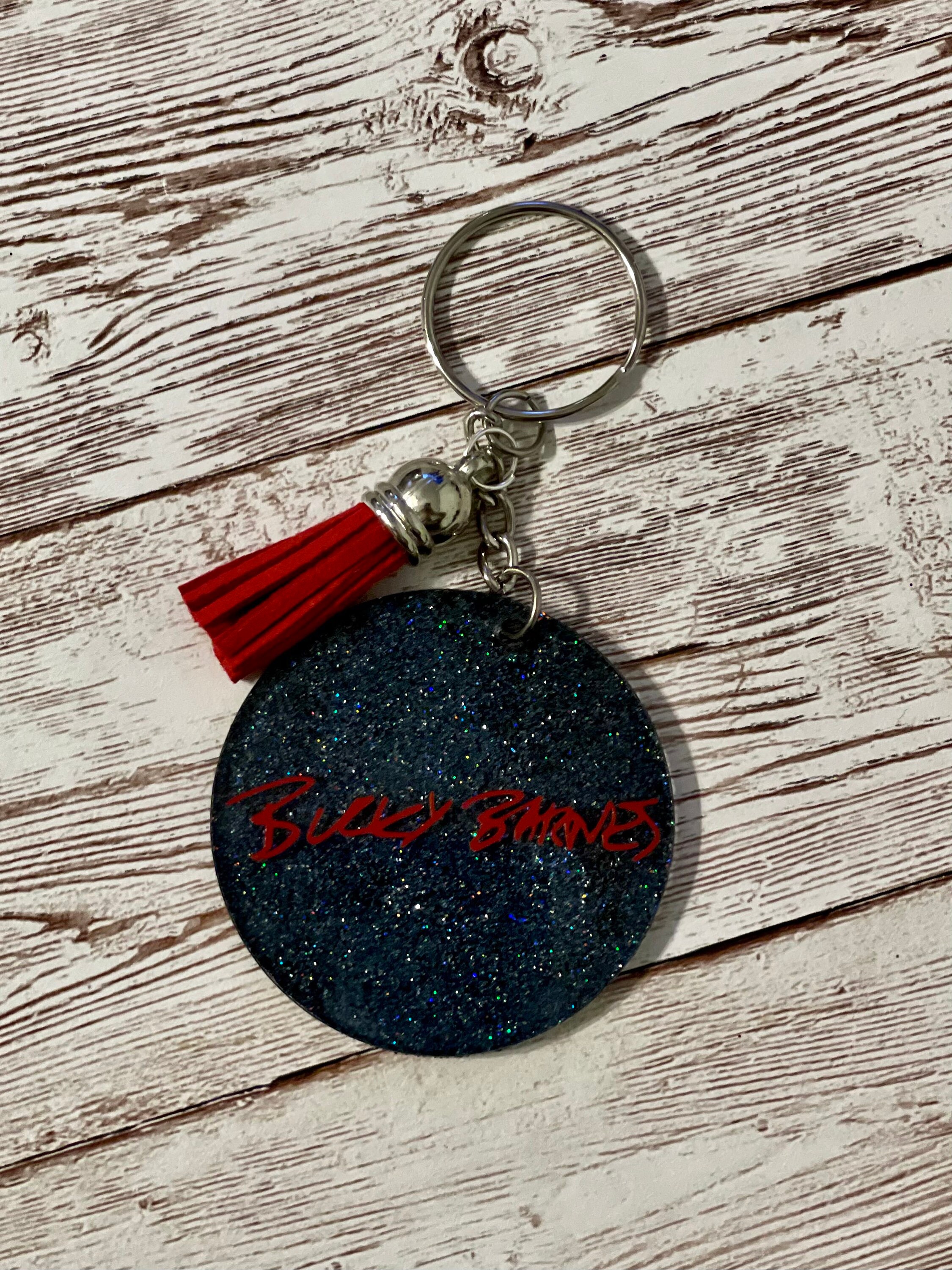Bucky Barnes Signature Keychain/winter Soldier - Etsy