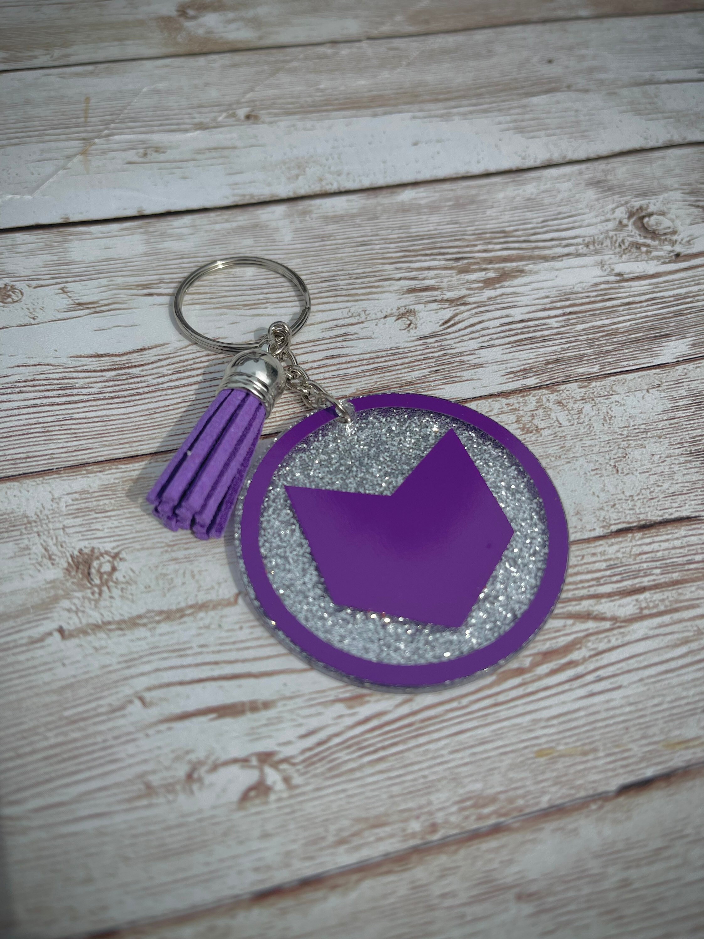 Hawkeye Inspired Logo Keychain/hawkeye Series/custom - Etsy