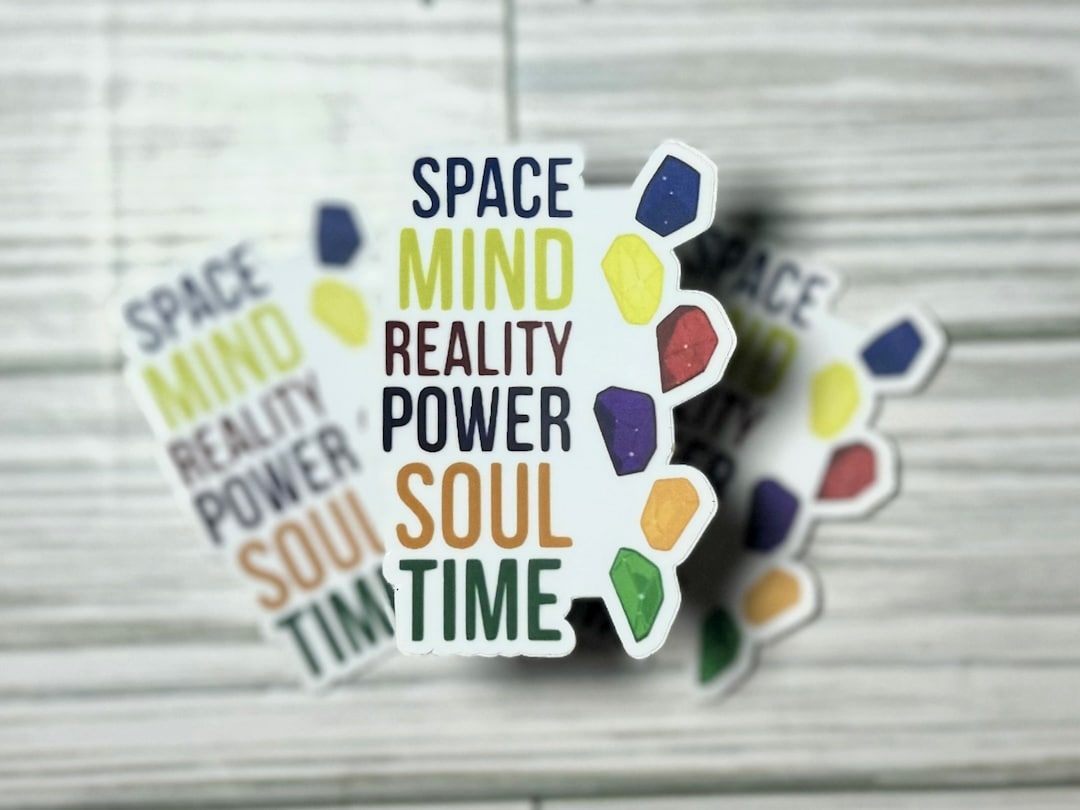 Infinity Stones Sticker Infinity Gauntlet Thanos Superhero Stickers for ...