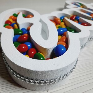 Decor Hollow Names, Gift Fill Name Box, Hollow Styrofoam Fillable Name ...