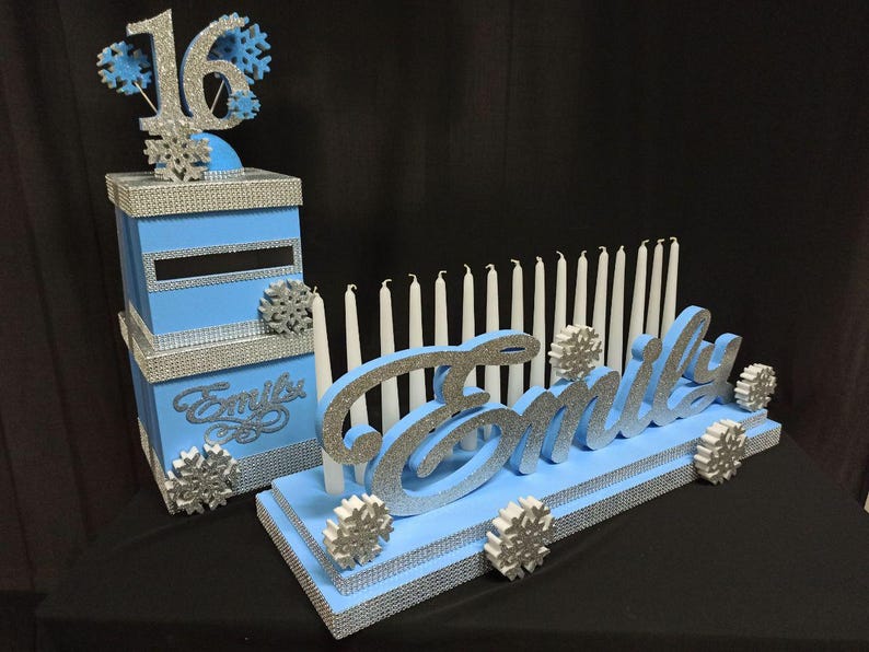 Sweet 16 Winter Wonderland, Quinceanera, Quince Candle Lighting ...
