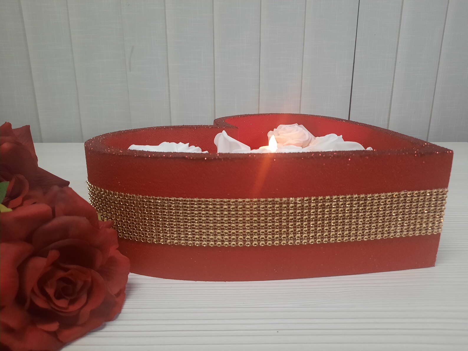 Hollow Styrofoam Fillable Heart, Fillable Heart, Empty Heart Box, Gift ...