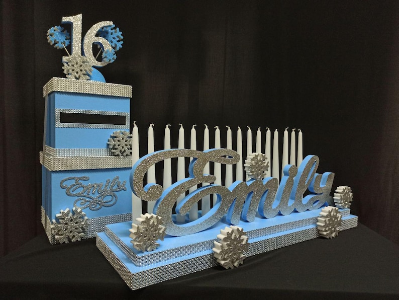Sweet 16 Winter Wonderland, Quinceanera, Quince Candle Lighting ...