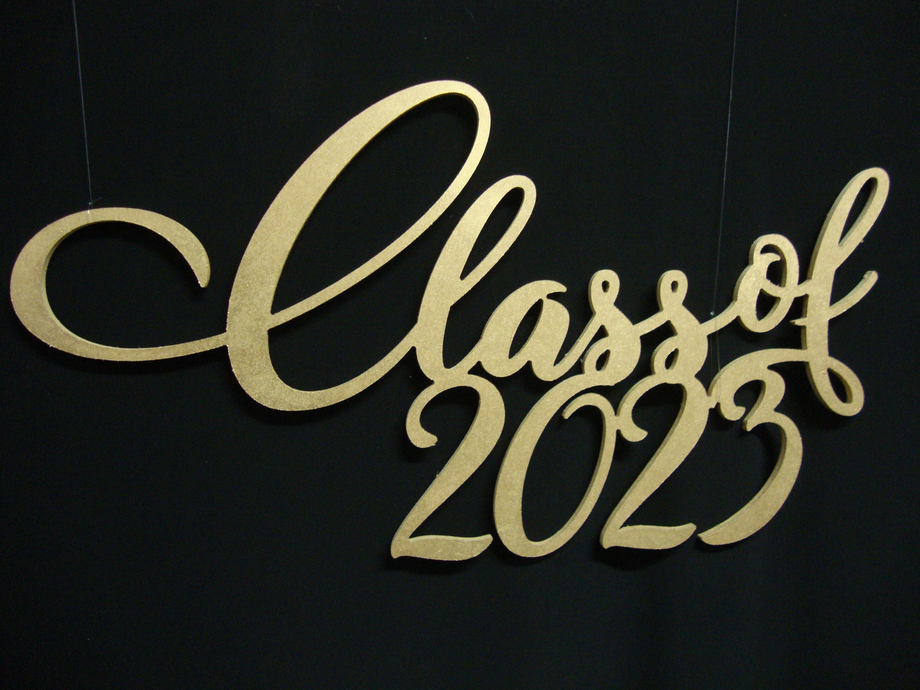 Class of 2023 Signs, 3d Sign 2023, Custom Wooden Class of 2023 ...