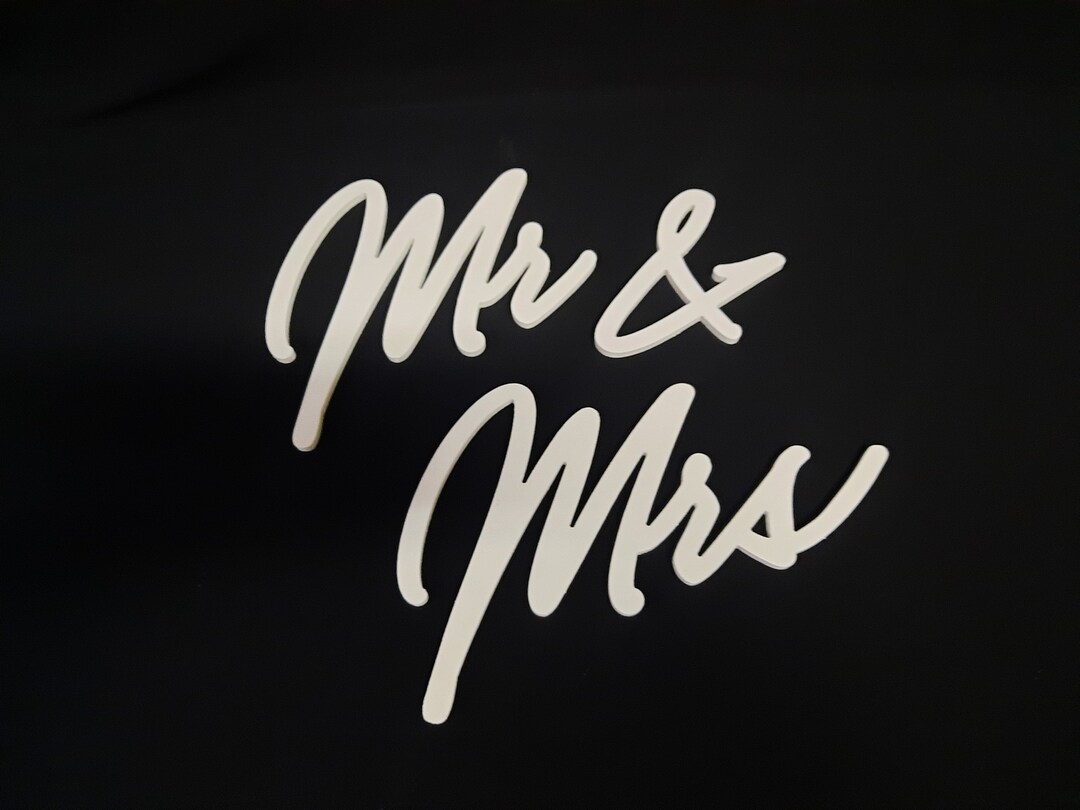 Letreros de madera Mr & Mrs, letrero de boda Mr and Mrs, decoración de ...