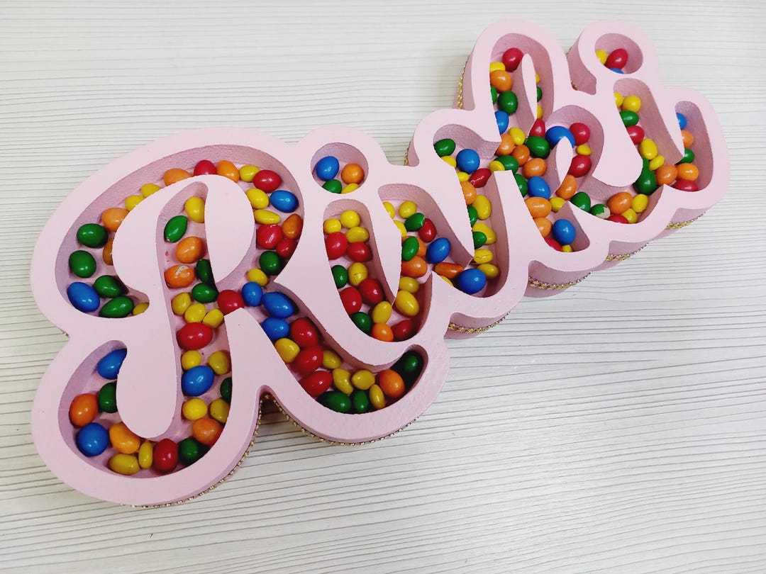 Fillable Letters, Decor Hollow Names, Fillable Numbers, Hollow ...