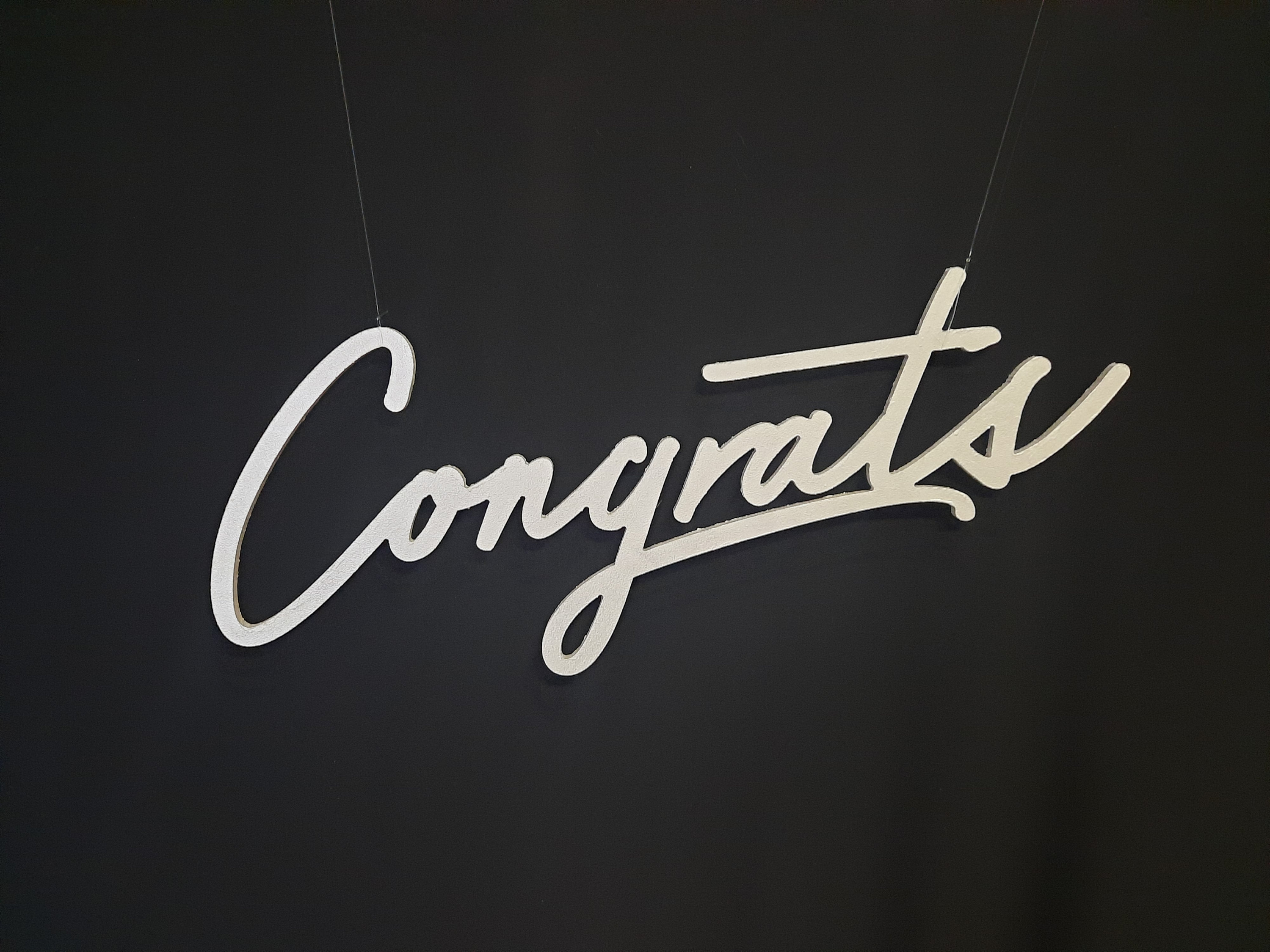Wooden Congrats Signs Decor , Congrats Sign, Wooden Congrats Decor ...