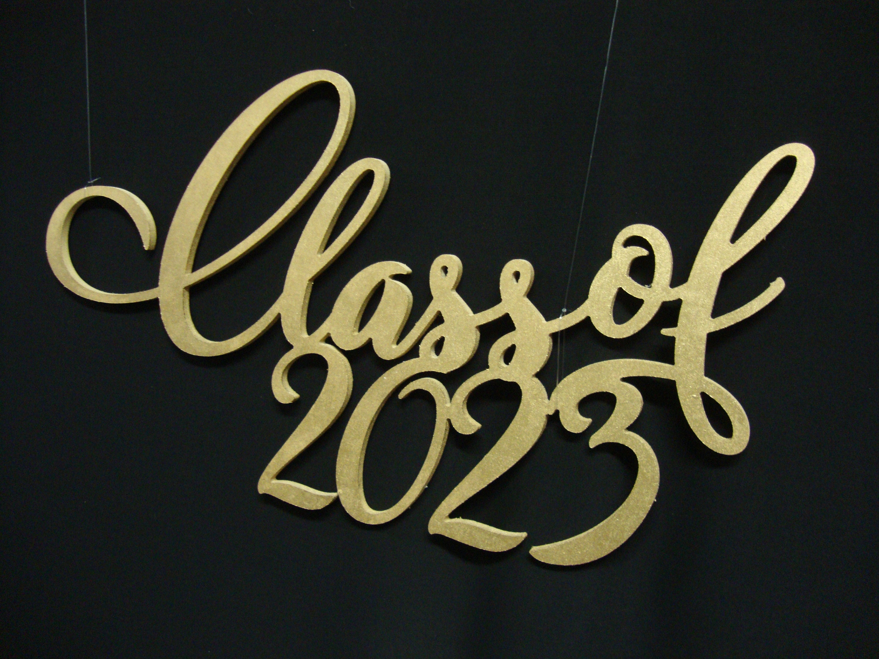 Class of 2023 Signs, 3d Sign 2023, Custom Wooden Class of 2023 ...