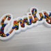 Decor Hollow Names, Gift Fill Name Box, Hollow Styrofoam Fillable Name ...