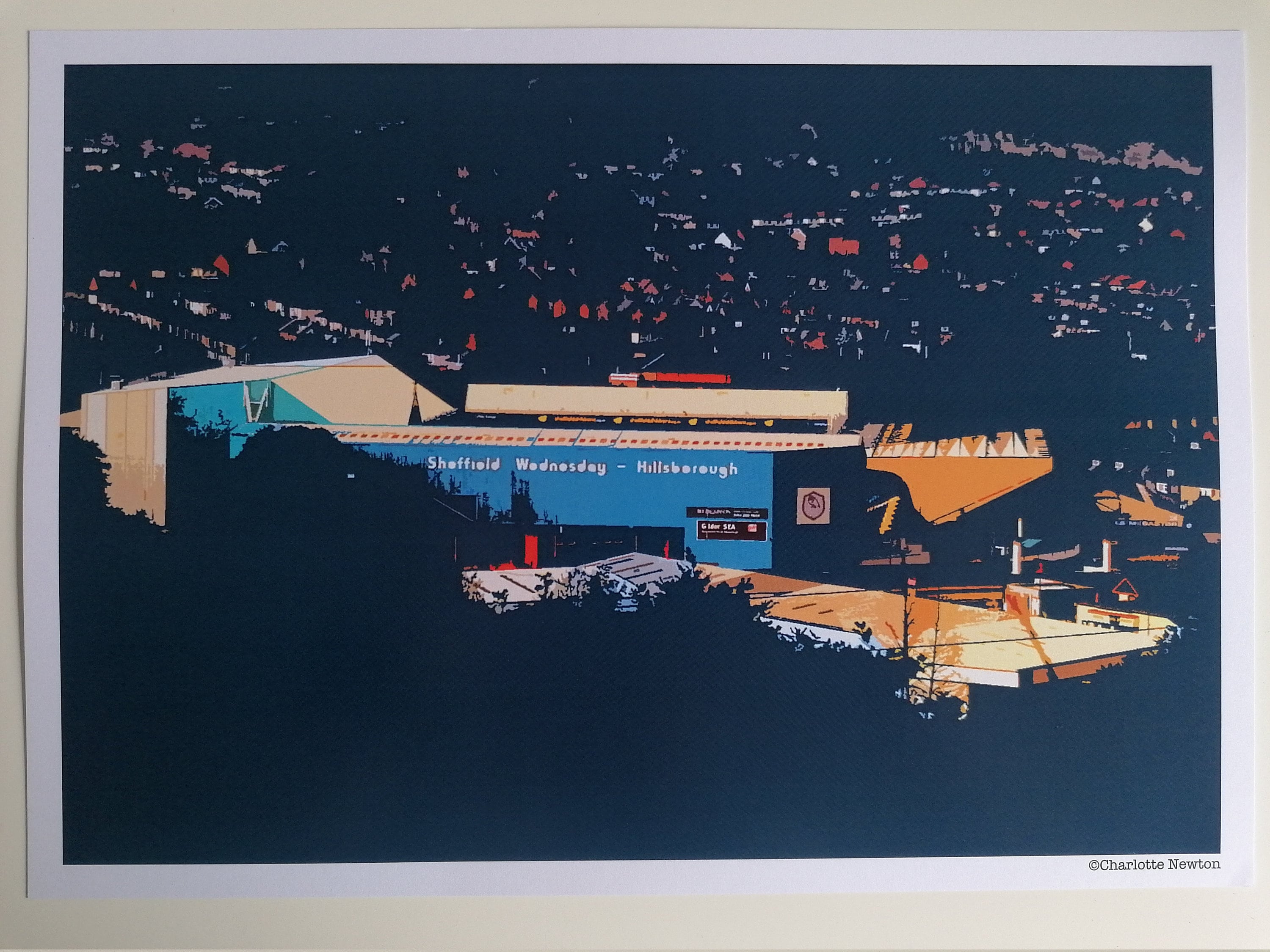 Sheffield Wednesday, A4 Art Print - Etsy UK