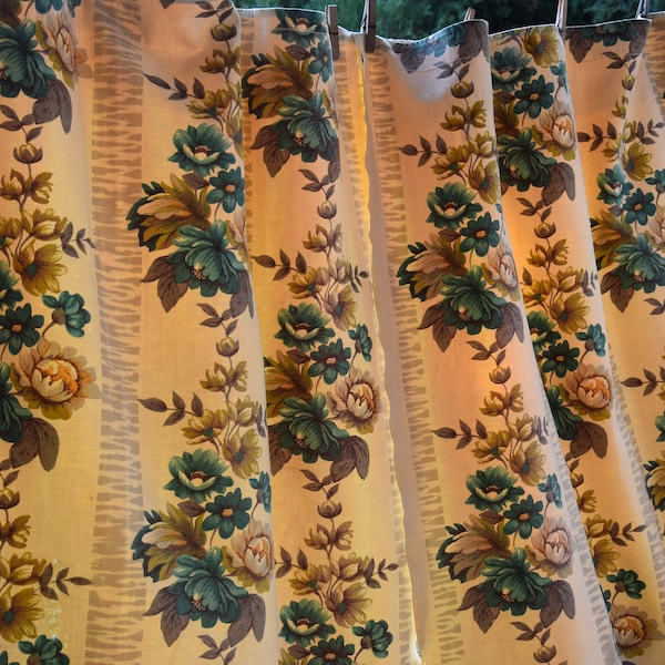Antique Drapes - Etsy