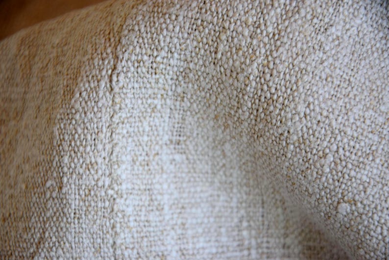 Very HEAVY Nubby Pure Hemp Sheet Canvas Antique Rustic Material 麻 ...