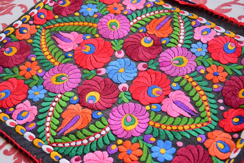 Antique Authentic Vintage Hungarian Matyo Handmade Embroidered ...