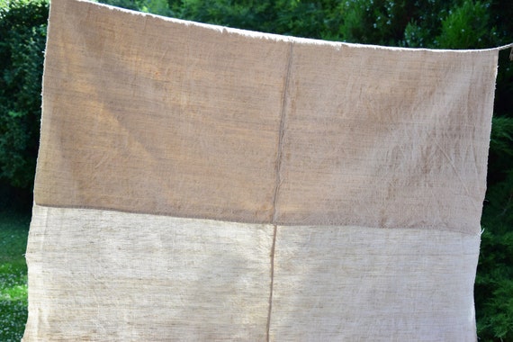 Rustic Pure Hemp Sheet Canvas Antique Material Fabric 麻 - Etsy